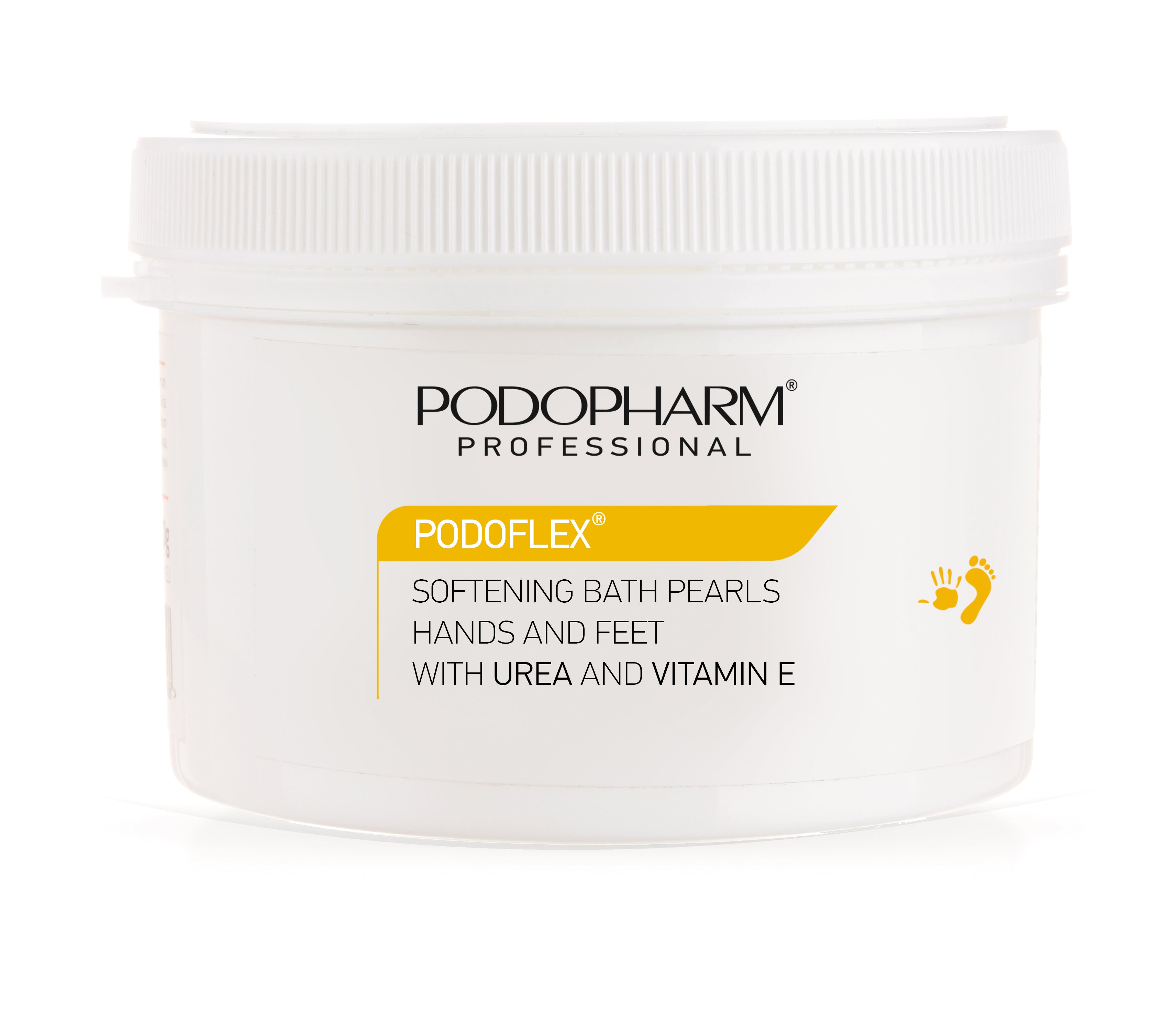 PODOFLEX® Softening hand and foot bath pearls with urea and vitamin E ...